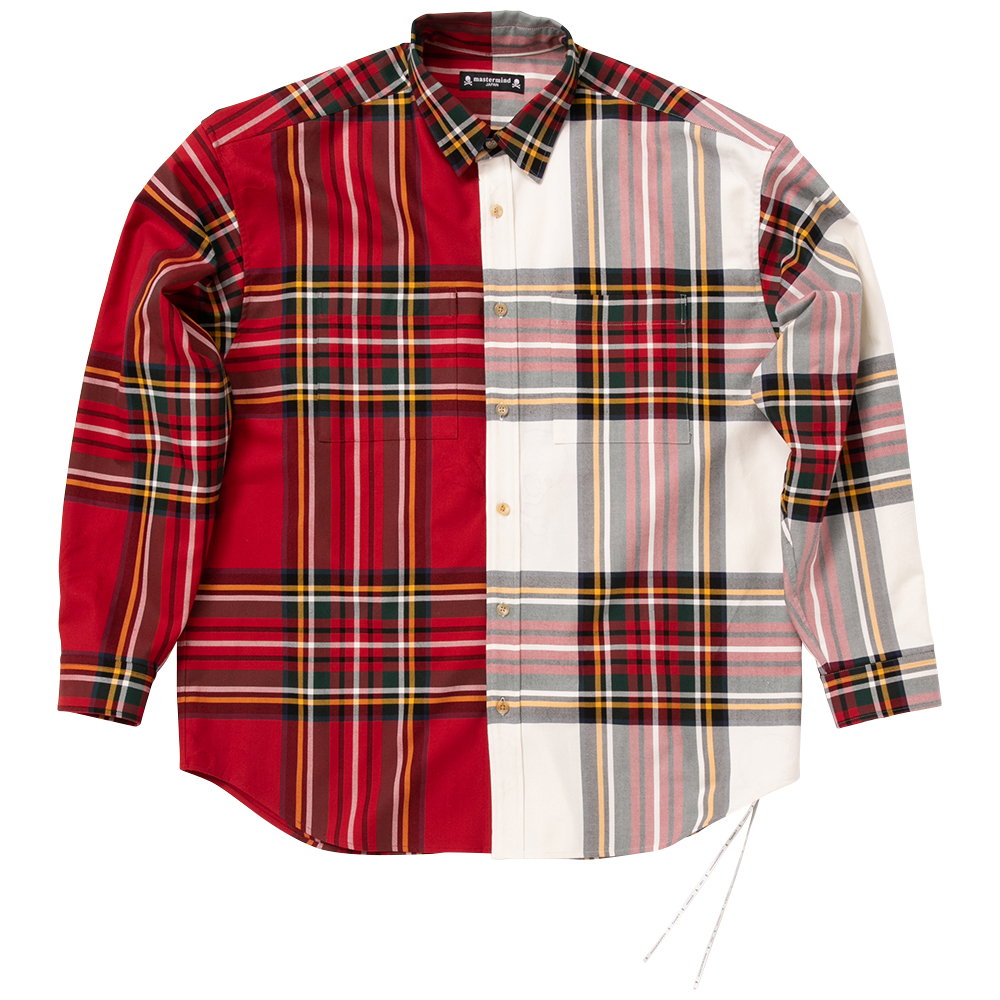 MASTERMIND WORLD SPLIT FLANNEL – TROPHY ROOM STORE
